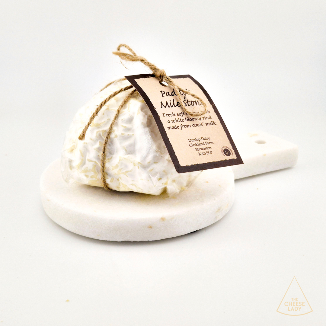 Paddy's Mile Stone | Scottish Soft Cow's Milk Cheese | The Cheese Lady UK