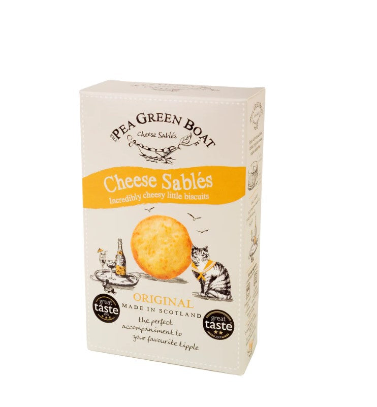 Cheese Sablés, The Pea Green Boat – The Cheese Lady