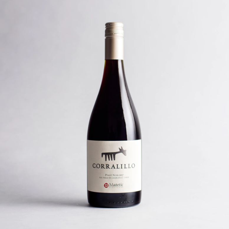 Pinot Noir, Corralillo, Matetic – The Cheese Lady